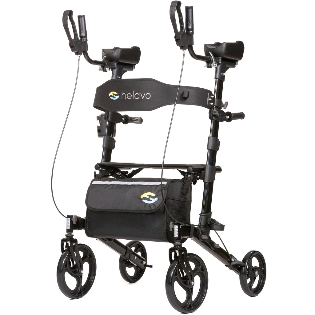 Upright Rollator with Forearm Supports – Arthritis Rollator with Seat